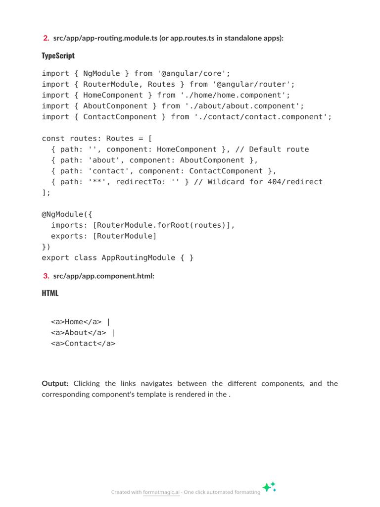 2 SRC App App Routingmodulets or | PDF | Computing | Computer Programming