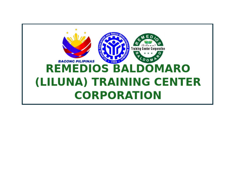 RB Liluna Training Center Logo | PDF