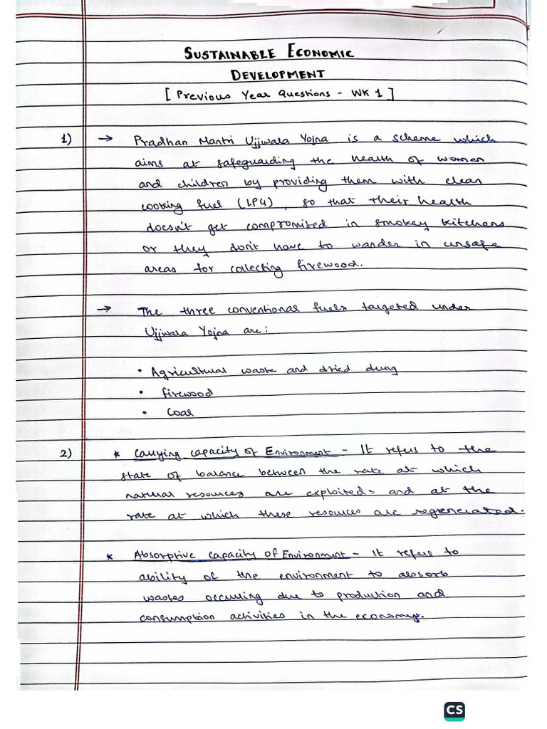 Sustainability Worksheet Answers | PDF