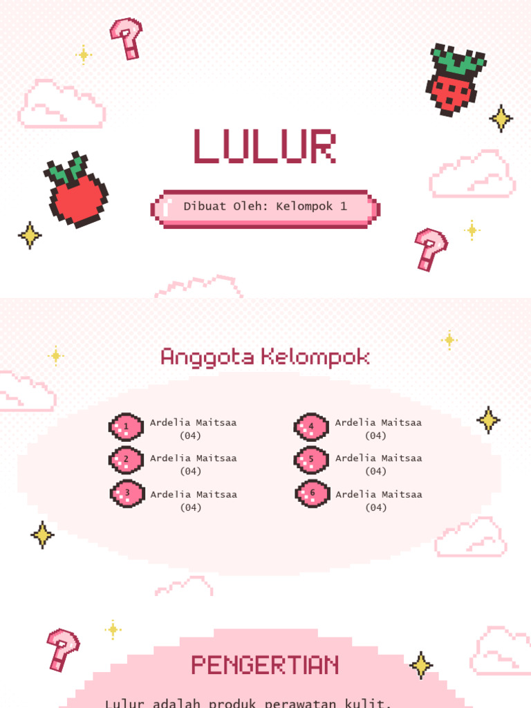 Pink Pixelation Presentasi Makanan 20250903 073349 0000 | PDF