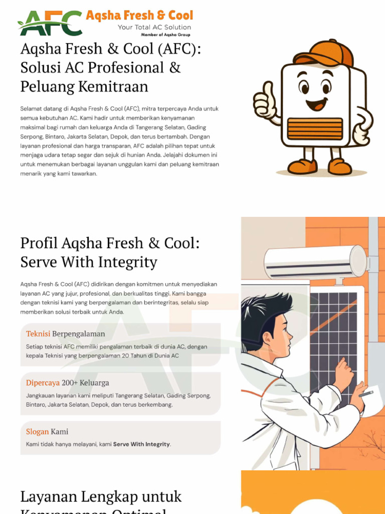 Company Profil AFC | PDF