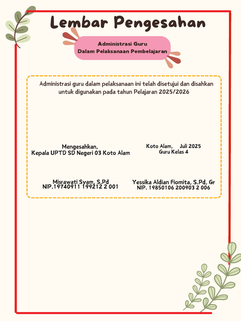 Teacher Planner 20252026 | PDF