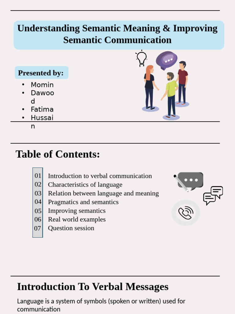 English p1, Final Edit | PDF | Semantics | Communication