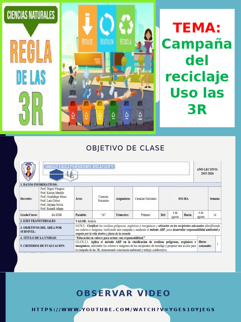 Las 3 R | PDF
