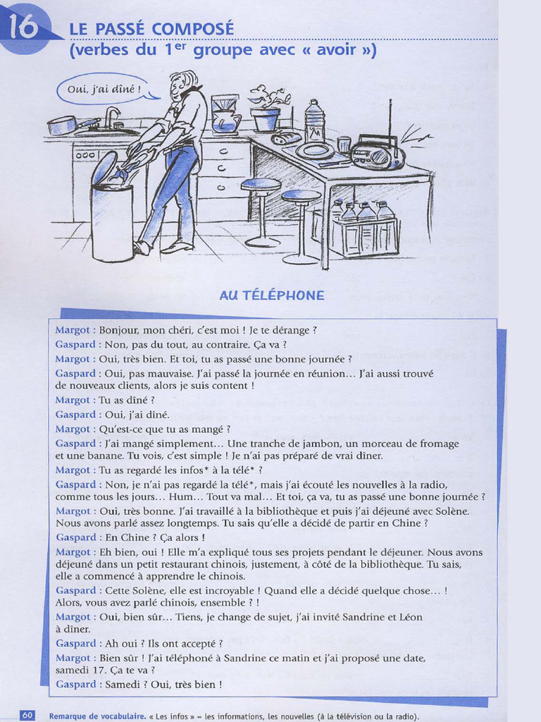 LE PASSÉ Composé | PDF