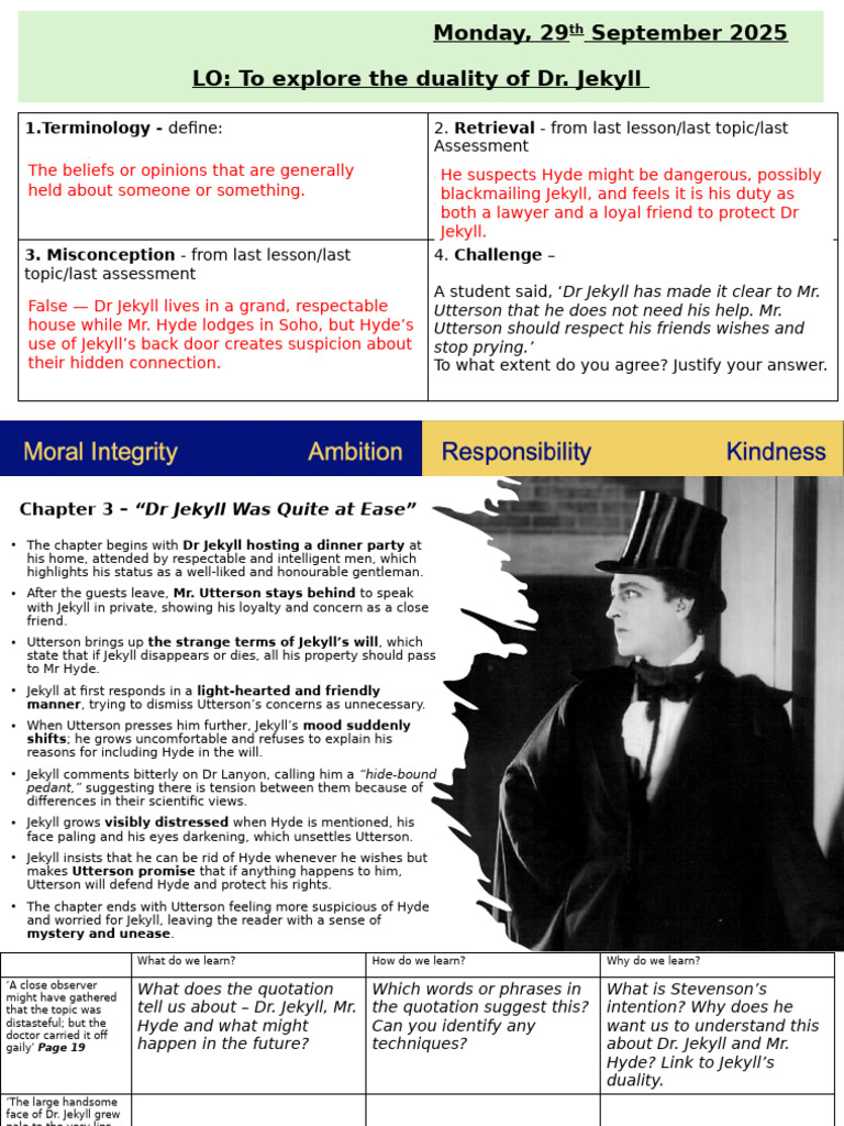 L8 Chapter 3 Dr. Jekyll | PDF | Strange Case Of Dr Jekyll And Mr Hyde ...