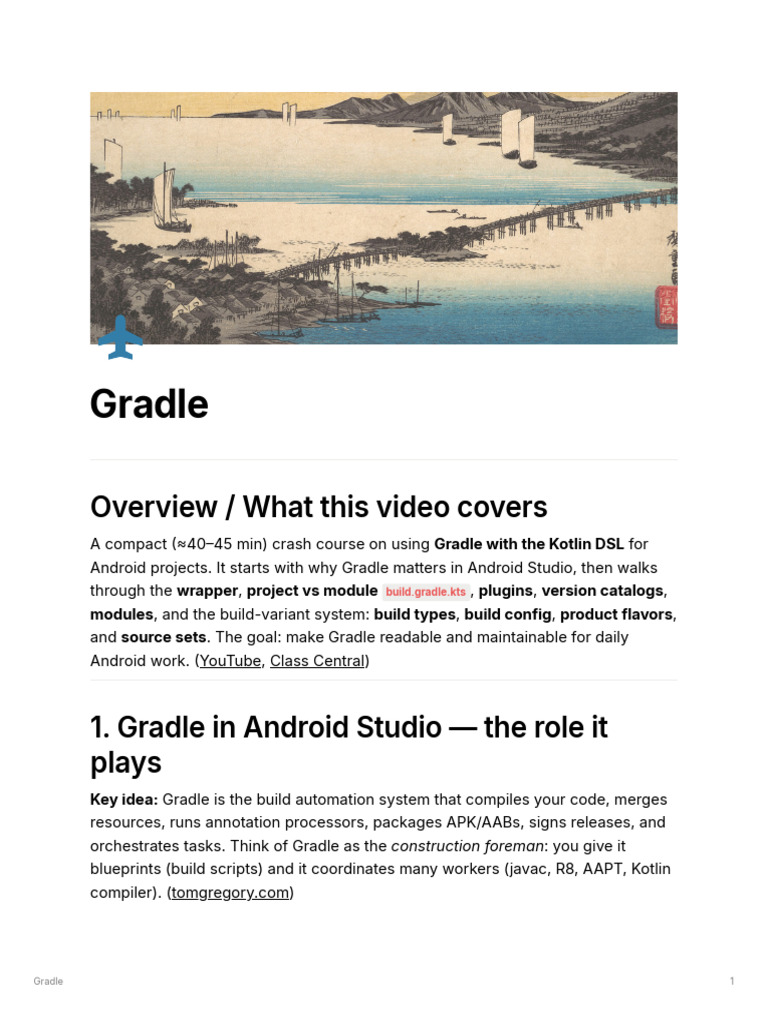 Gradle | PDF | Android (Operating System) | Computer Science