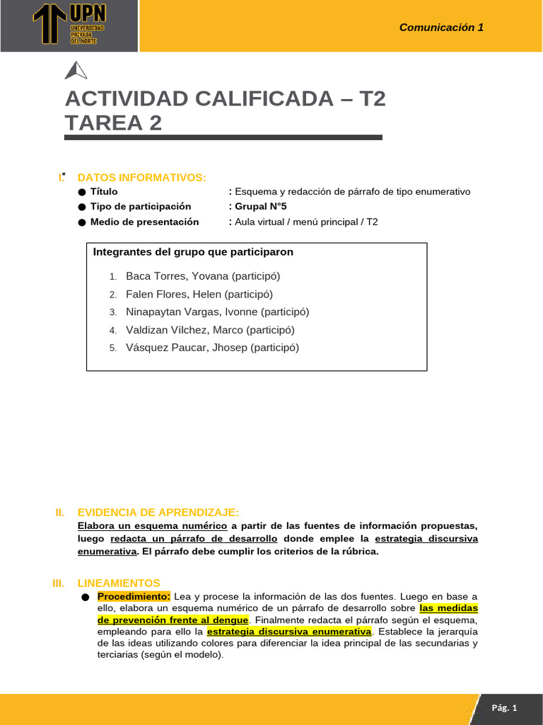 T2 - Comunicación 1 - Equipo 5 | PDF | Virus | Infección