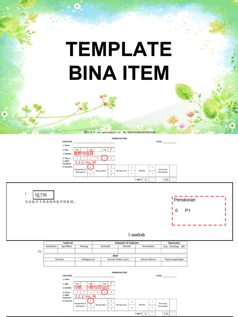 Jsi MT Tahun 5 | PDF