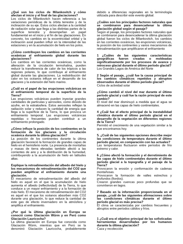 Qué Son Los Ciclos de Milankovitch y Cómo Afectan El Inicio y El Final ...