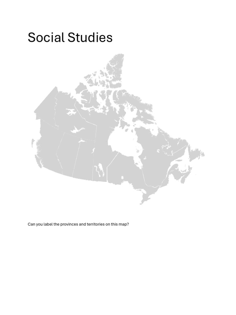 Social Studies Full | PDF | British Columbia | Ojibwe