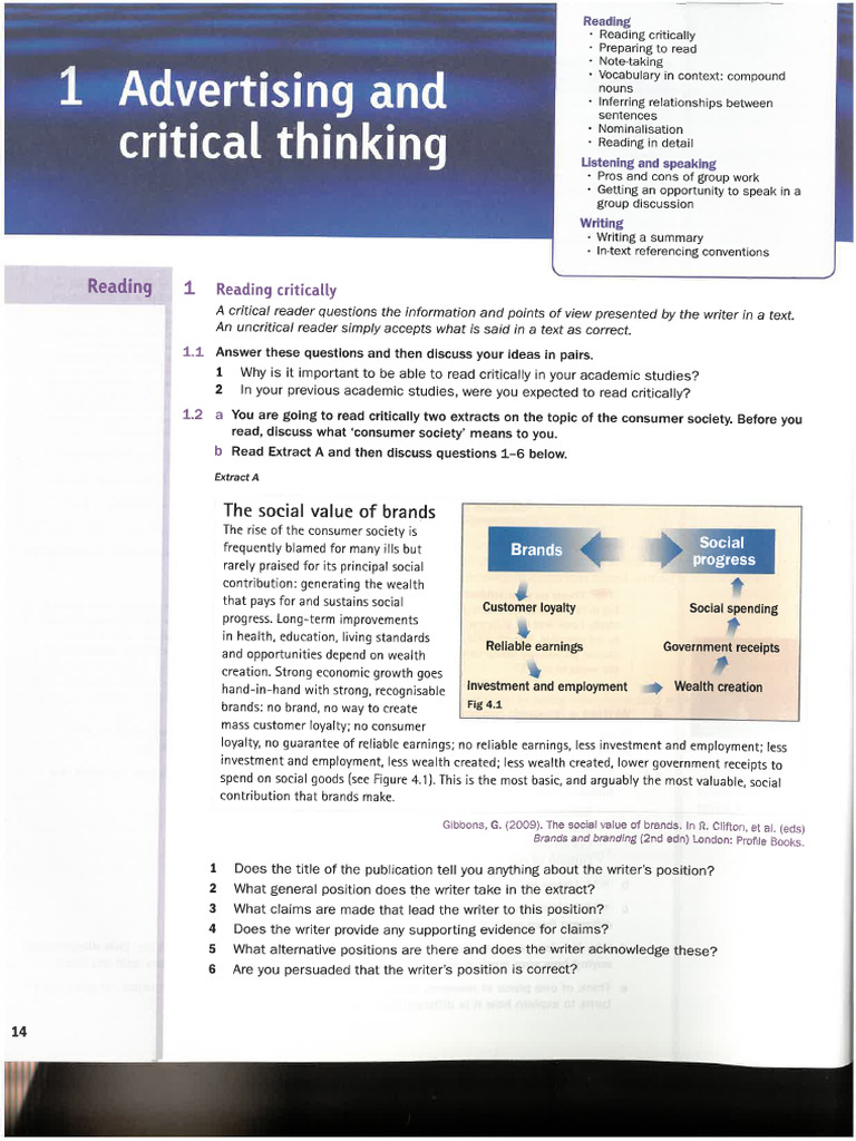 Week 2 Textbook Pages Eng 101 | PDF