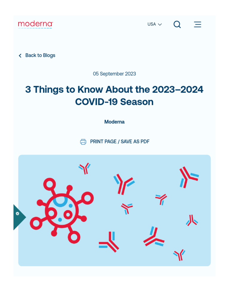 2023-2024 COVID-19 Season Insights | PDF | Influenza | Vaccines