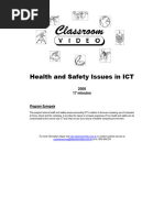 Health and Safety in ICT Tools | PDF | Diseases And Disorders