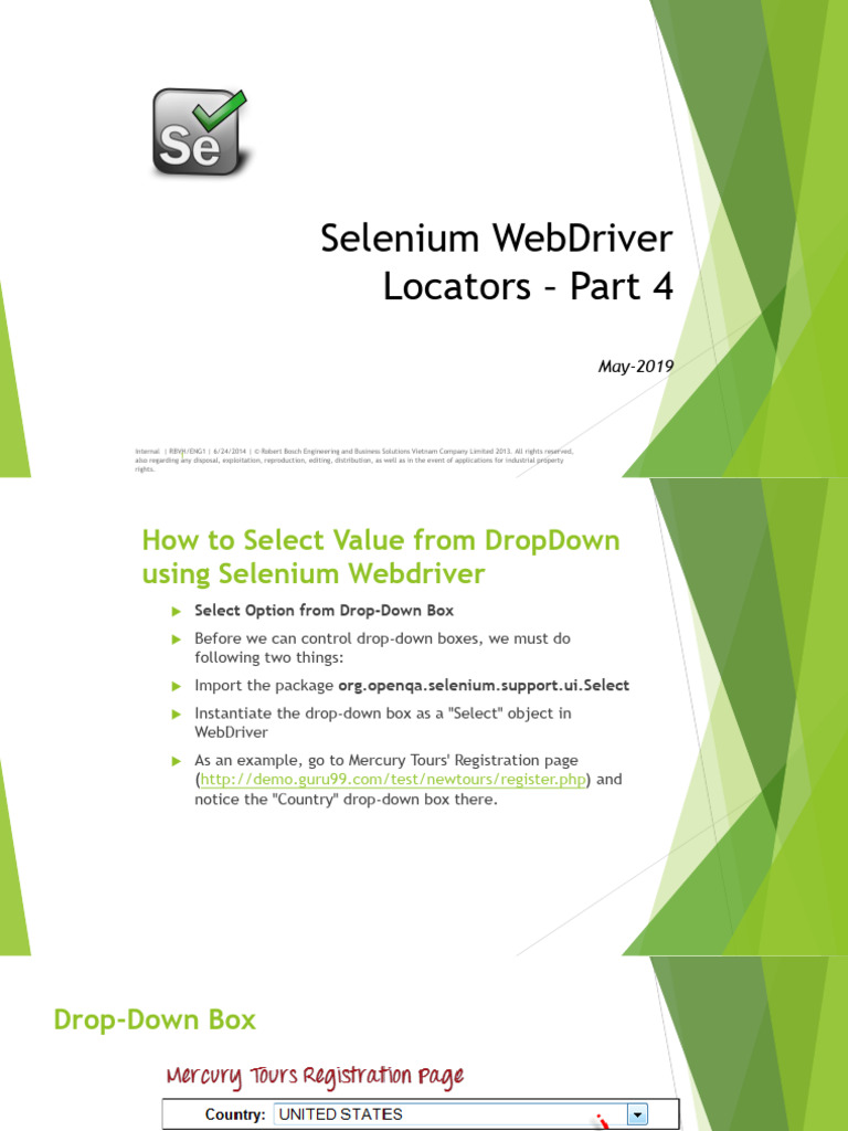 02 04 Selenium WebDriver Locators Part1 | PDF | Selenium (Software) | Quality Assurance