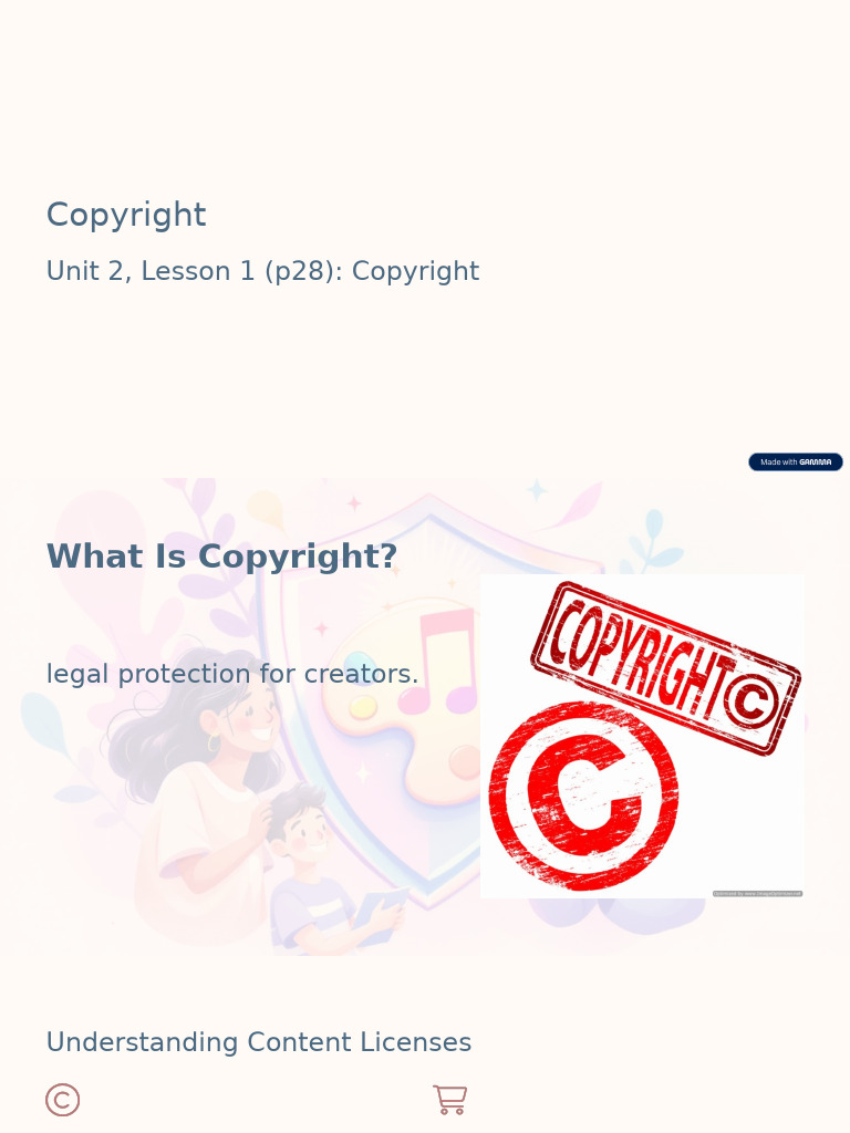 Lesson3 Copyright | PDF