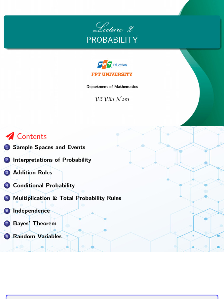 Probability Concepts and Rules Explained | PDF | Random Variable ...