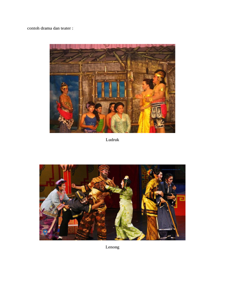 Contoh Drama Dan Teater | PDF