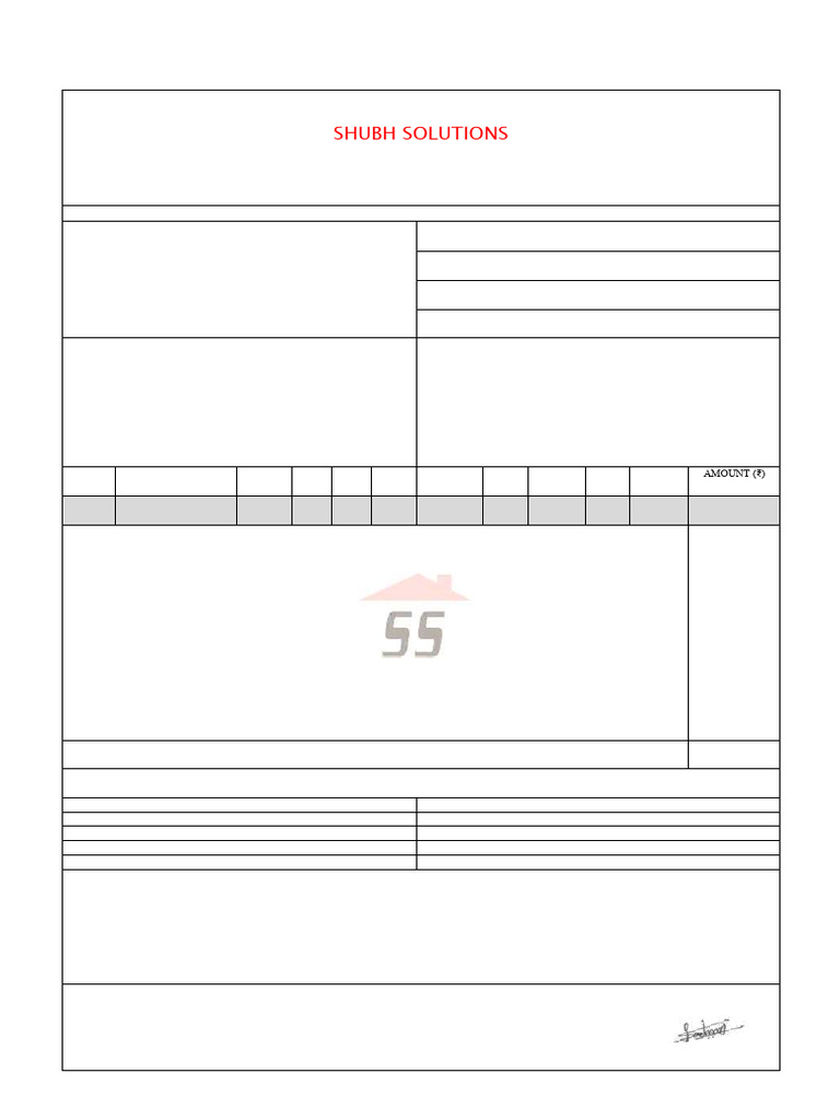 Bill 001-002 DK Jain Contractors Dt. 13.04.2024 (SS) | PDF | Payments ...