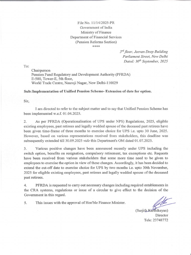UPS Extension | PDF