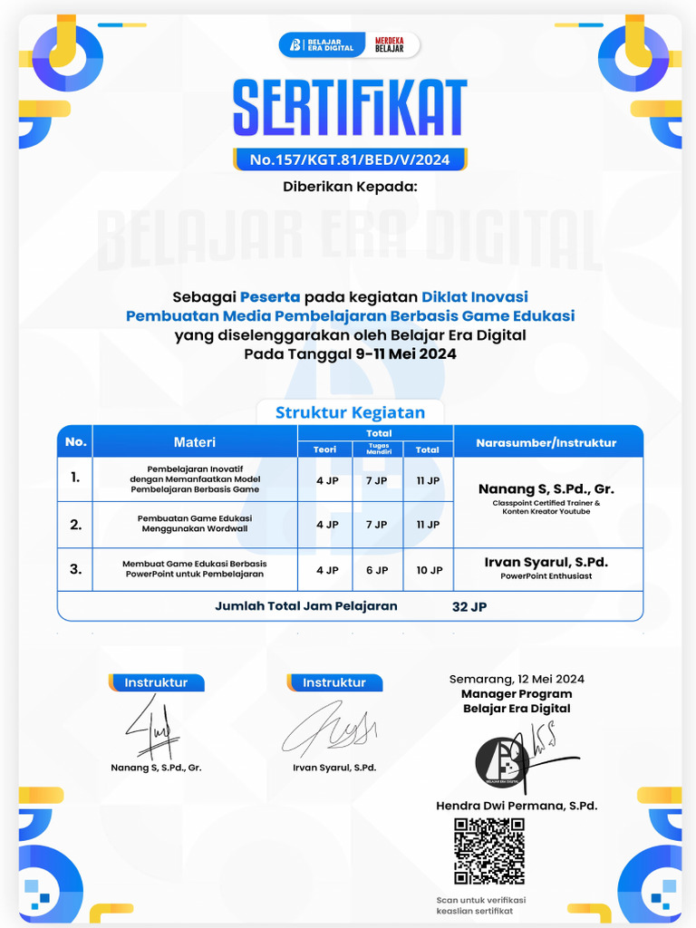 Inovasi Pembuatan Desain Pembelajaran - Mohammad Anas Saiful Mujab, S. Pd. | PDF
