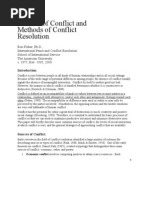 Conflict Mapping Guide | PDF | Conflict (Process) | Perception