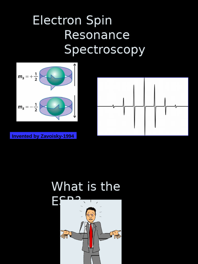 Understanding Electron Spin Resonance | PDF | Electron Paramagnetic ...