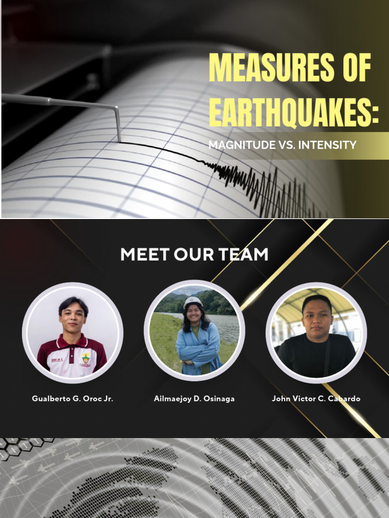 Earthquake Magnitude and Intensity Explained | PDF | Seismology | Waves