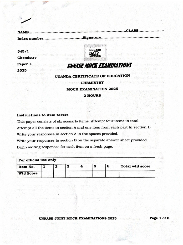 Unnase Uce 2025 | PDF