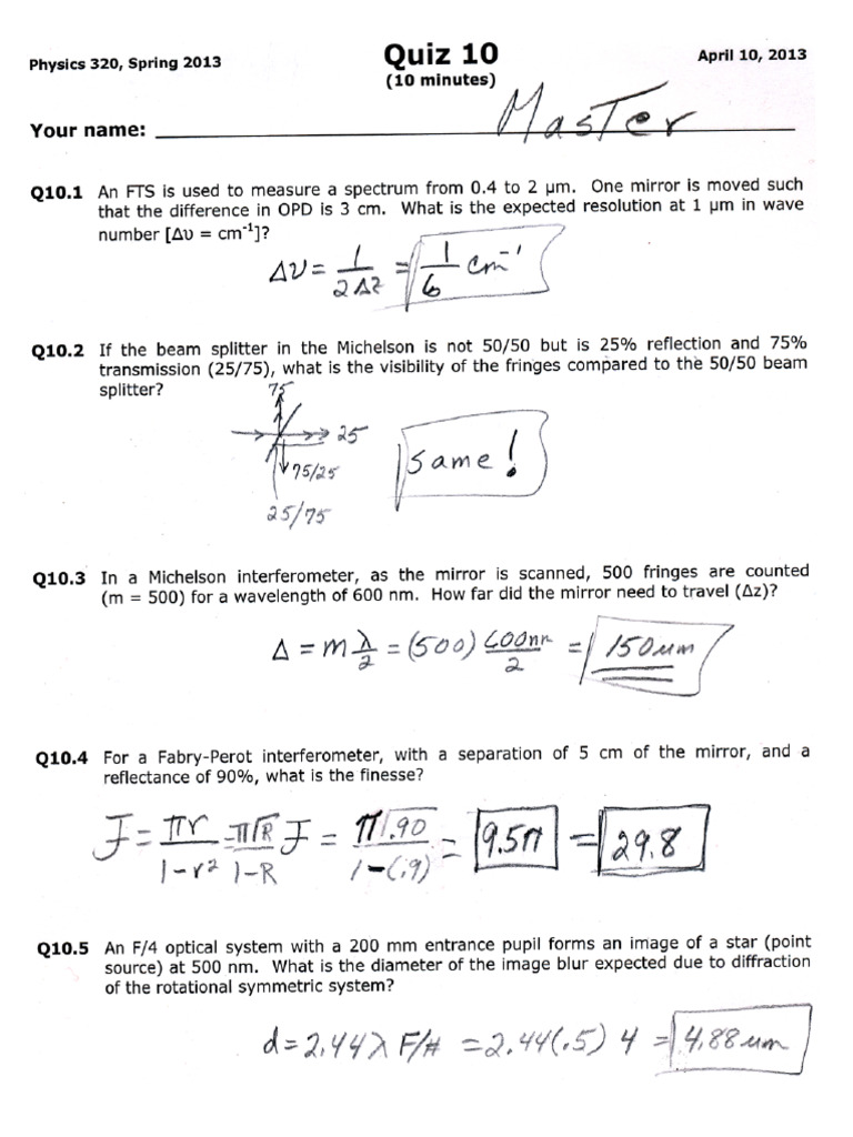 Q 10 Solutions | PDF