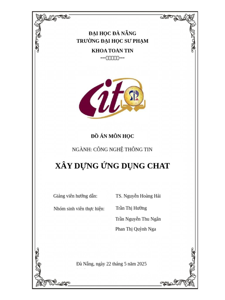 Báo Cáo LTDD | PDF