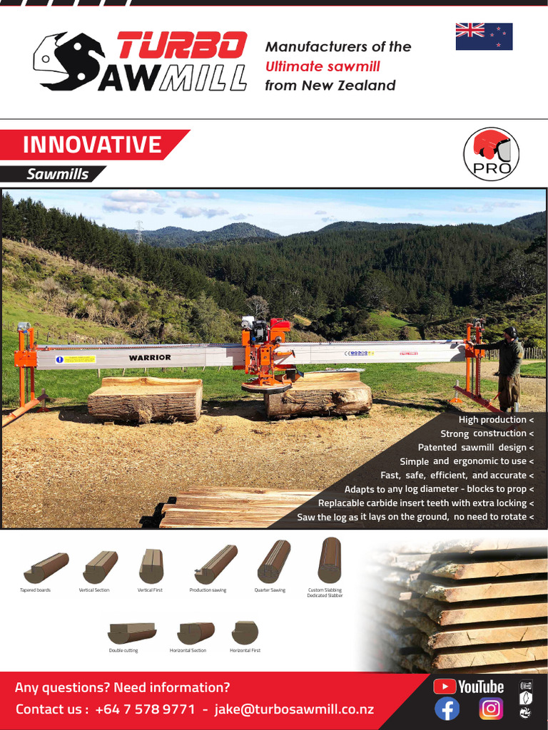 Turbosawmill Brochure 13.08 | PDF