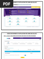 SBI Collect Payment Process Guide | PDF