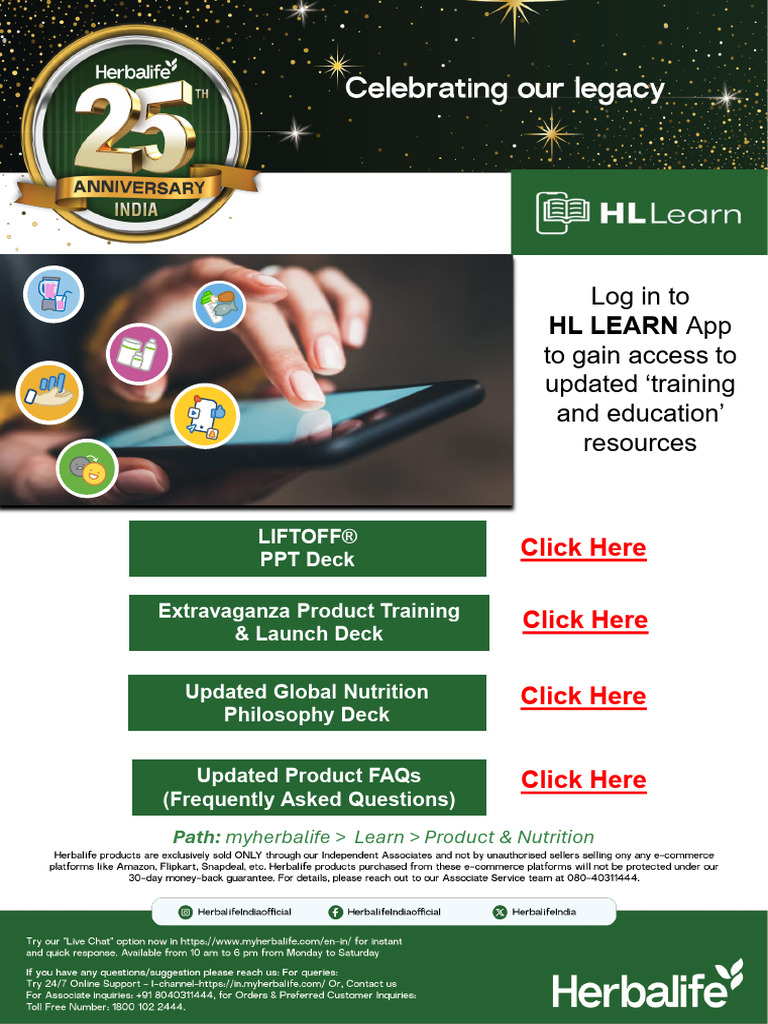 Updated Training & Education Resources Over HL LEARN - Flyer | PDF