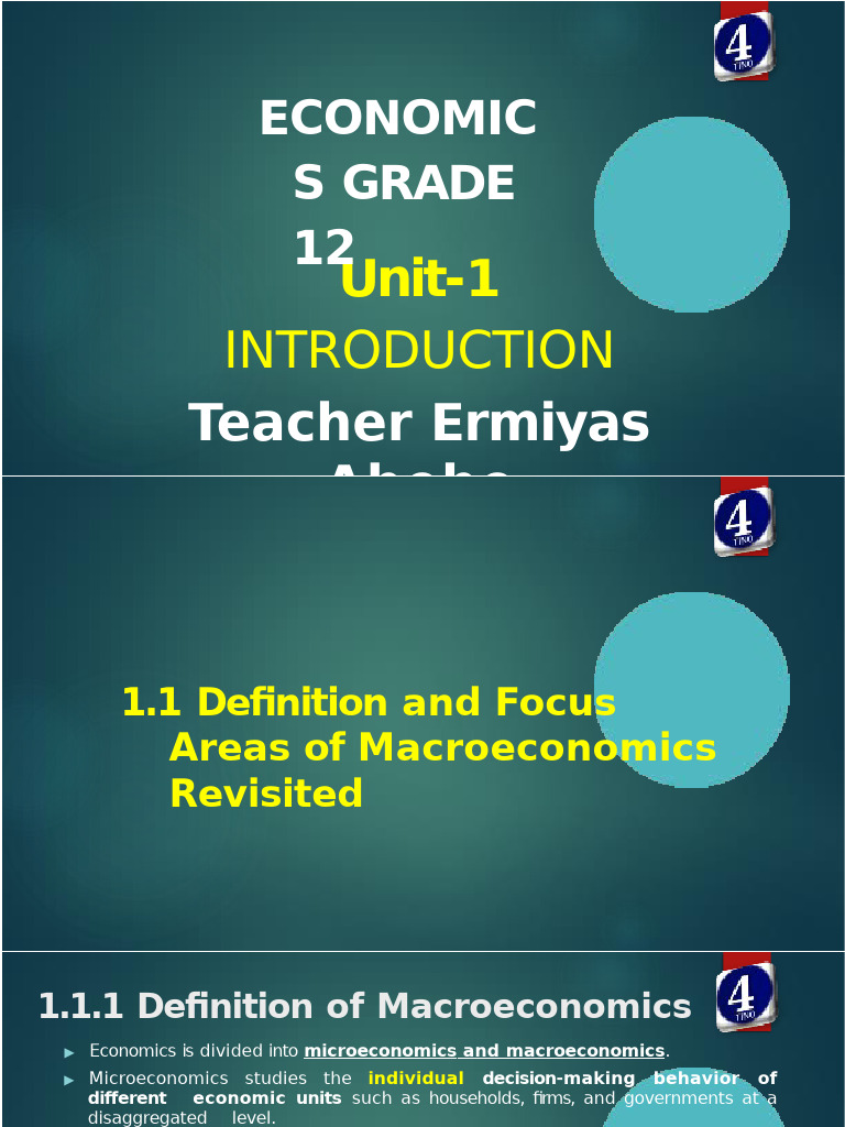 Macroeconomics: Key Concepts and Policies | PDF | Gross Domestic ...