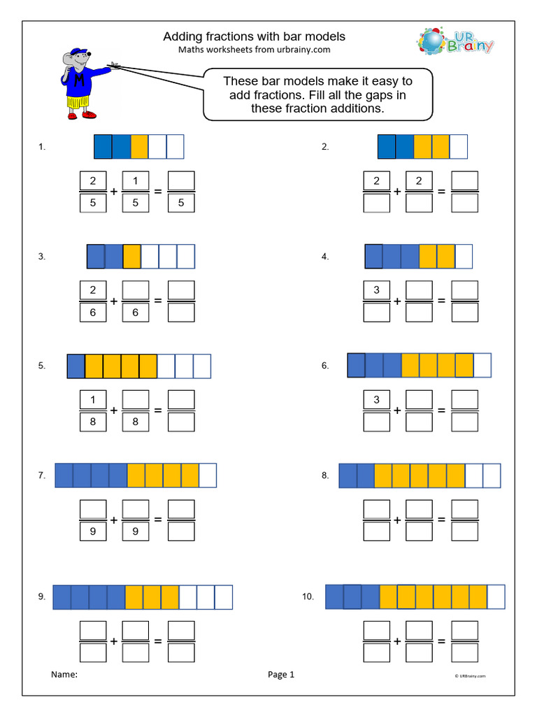 Adding Fractions with Bar Models | PDF | Chess Theory | Chess