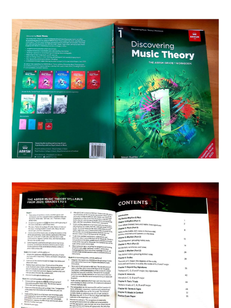 Discovering Music Theory Workbook Grade 1-5 Answers | PDF