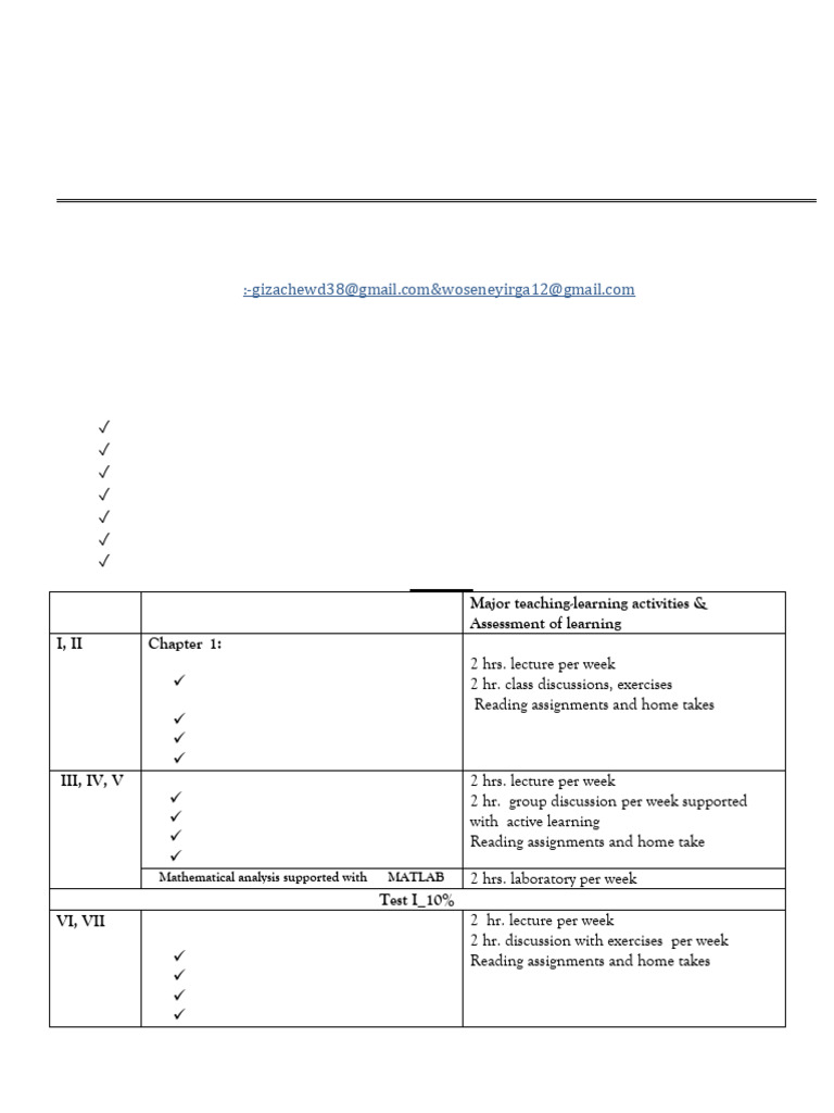 Computational Methods Courseoutline | PDF | Numerical Analysis | Finite ...