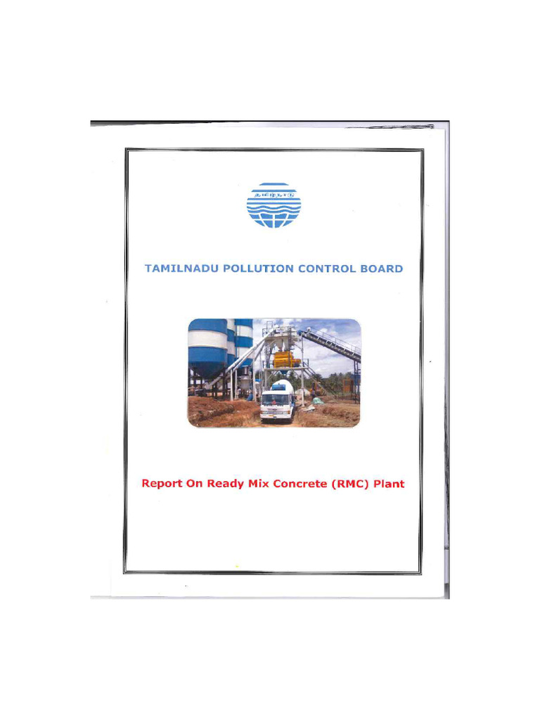 RMC Guideline by TNPCB | PDF