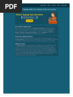Touch Typing Lesson 4 - Capital Letters - How To Type - Free Typing ...