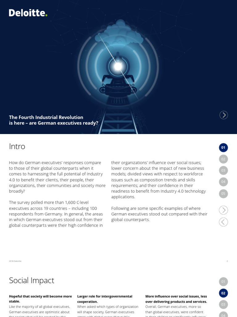 The Fourth Industrial Revolution Is Here - Are German Executives Ready ...