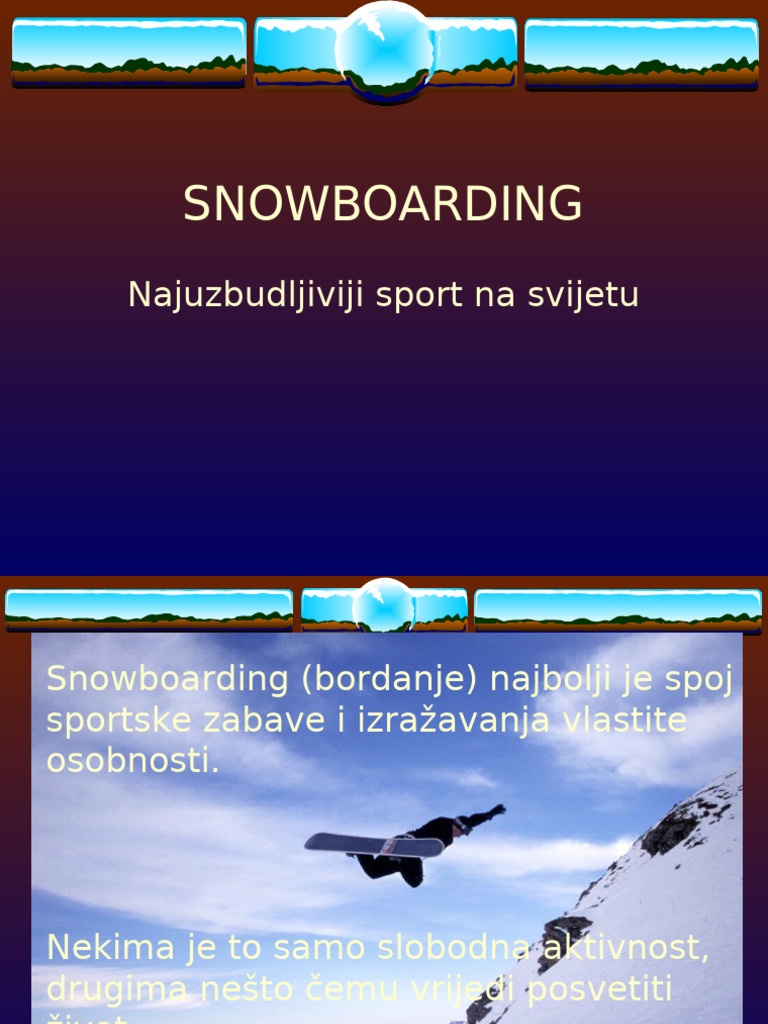 Snowboarding | PDF