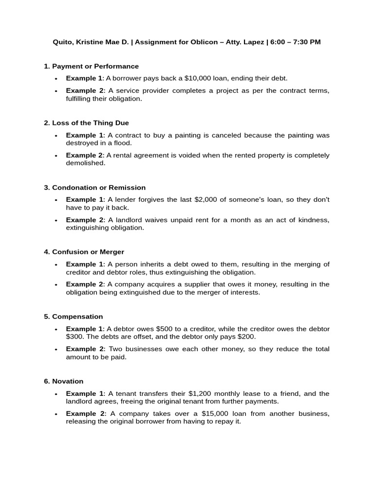 Oblicon Assign | PDF