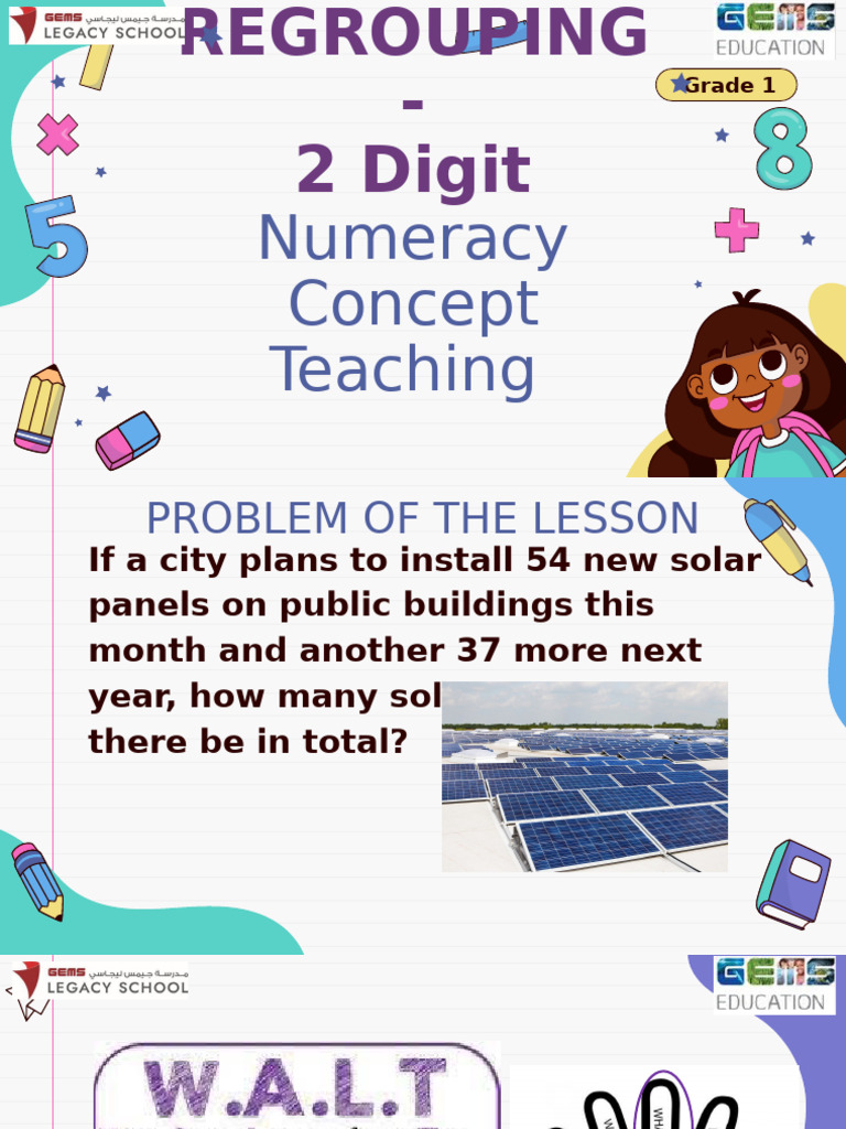 Teaching 2-Digit Addition with Regrouping | PDF | Learning | Cognitive ...