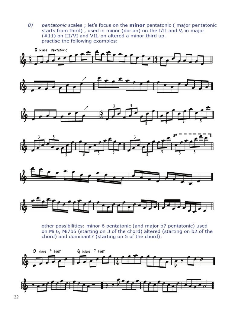 Pentatonic | PDF
