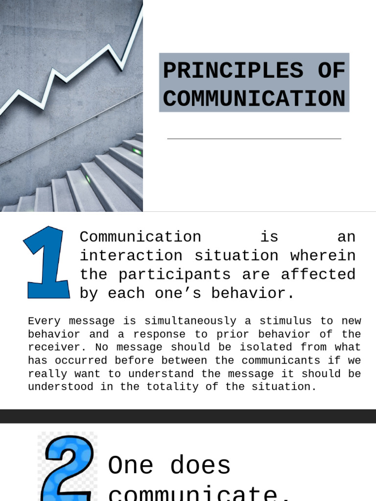 Principles of Effective Communication | PDF