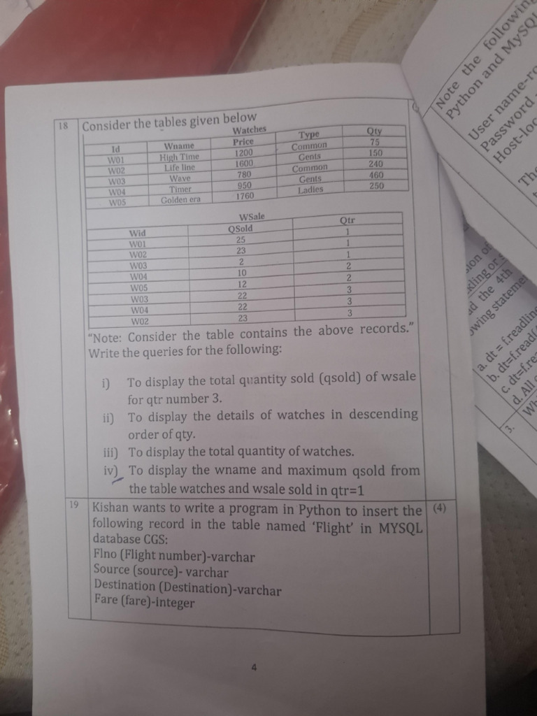 Cs Class 12 Question Paper | PDF | Information Retrieval | Computer Data