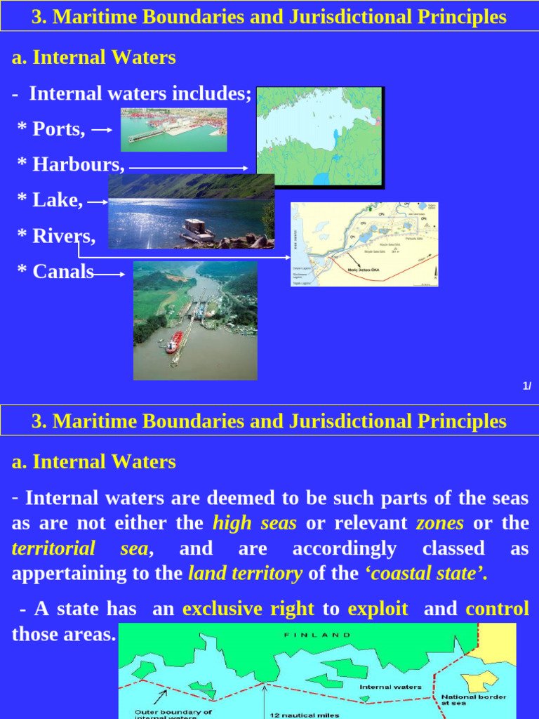 Territorial Sea and Internal Waters Law | PDF | Territorial Waters ...