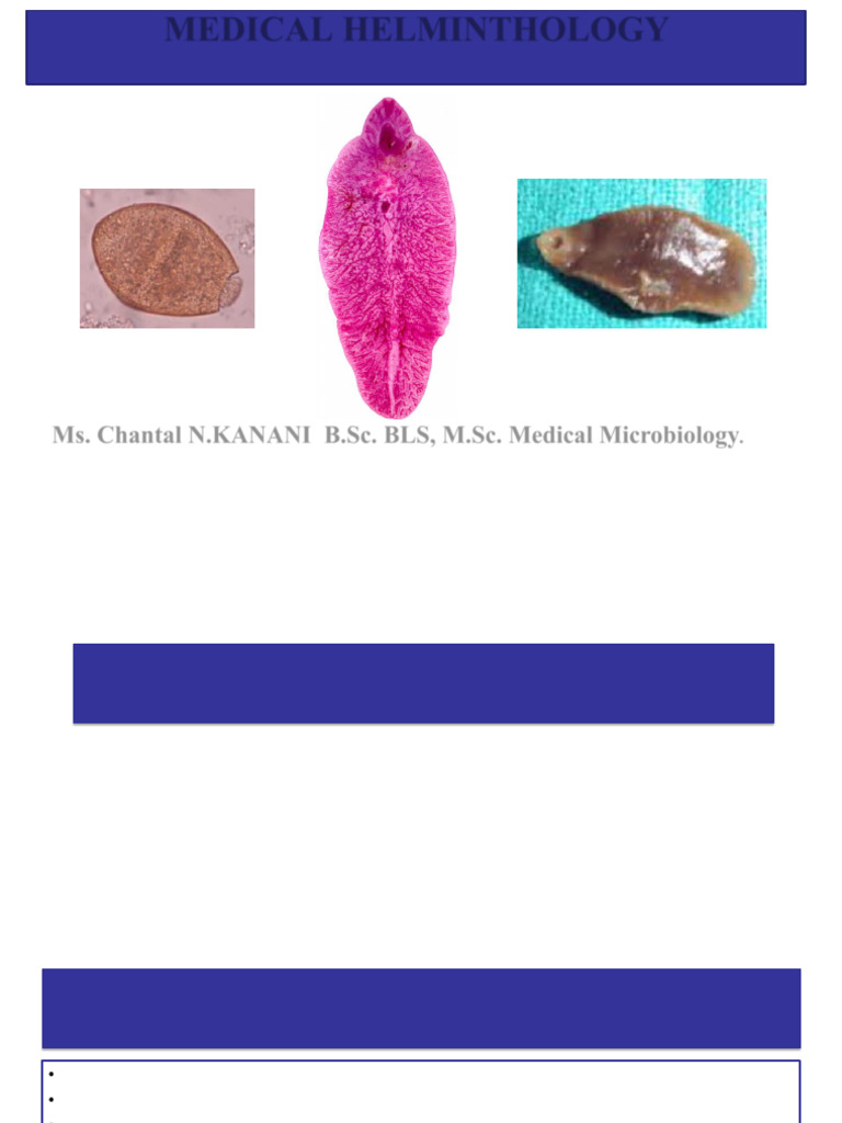 Lecture5 Intestinal Flukes | PDF | Microbiology | Medical Specialties