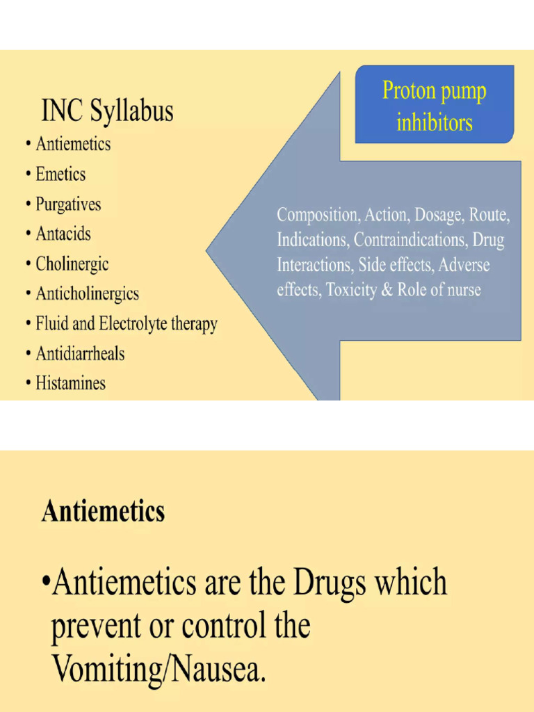Drugs Acting On GI System | PDF